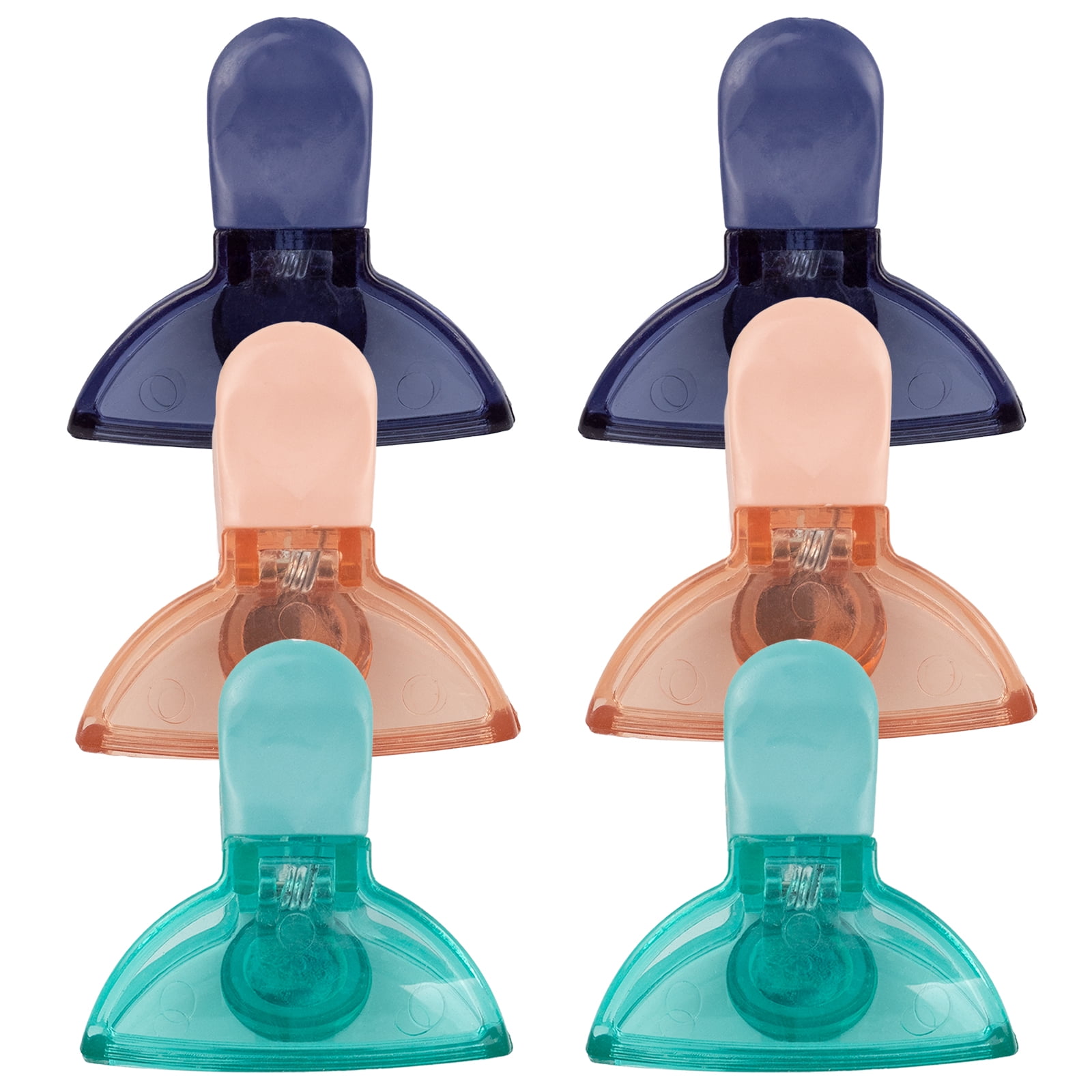 Cook with Color Chip Bag Clips with Magnets, Kitchen Accessories, 6 ...