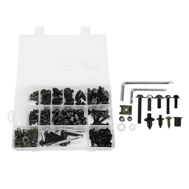 Kit Universal de pernos para parabrisas de carenado de motocicleta, tornillos, sujetadores de ...