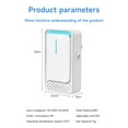 Alaparte Plug-in Air Purifier & Ionizer, Odor & Germ Removal, Covers ...