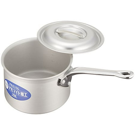 Endo Shoji Commercial TKG Deep One-Handed Pot (with Scale) 18cm IH Compatible Aluminum AKTF601 ...