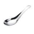 304 Stainless Steel Soup Spoon Sanded Finish Food Grade Rust Resistant ...