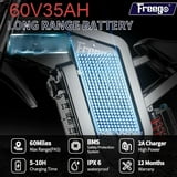 FREEGO X2 Pro Electric Dirt Bike 6000W(Peak) Motor 60V/35Ah Battery ...