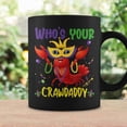 Whos Your Crawdaddy Crawfish Jester Hat Mardi Beads V2 Coffee Mugs ...