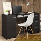 Mainstays Versatile Modern Glass-Top Desk, Multiple Colors - Walmart.com