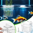 Acrylic Aquarium Plants Bracket Hooks, Transparent Hydroponic Hanging ...