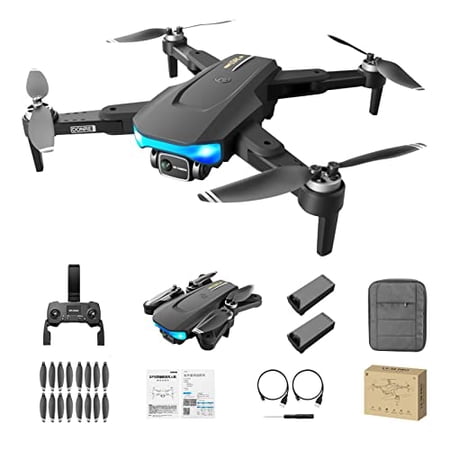 GPS Drone with 6K Dual Lens, Brushless Optical Flow Dual WiFi Multi ...