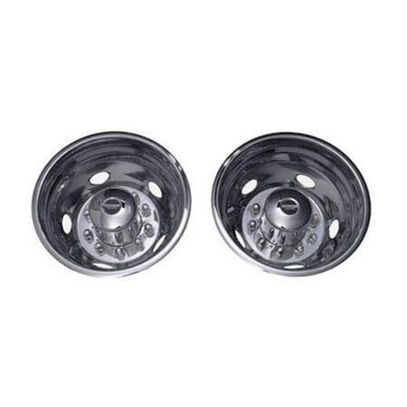 Pacific Dualies 31-3950 19.5" Polished Stainless Steel Wheel Simulator ...