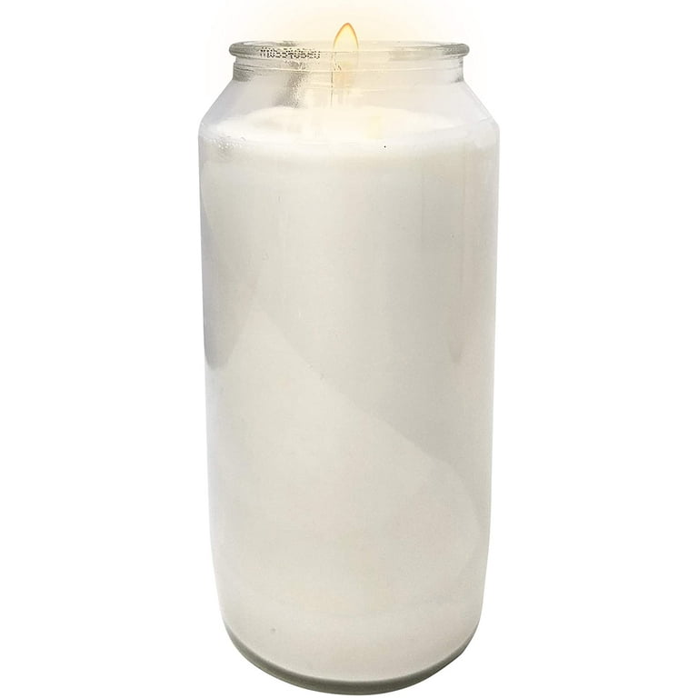 Long Glass Religious Candles
