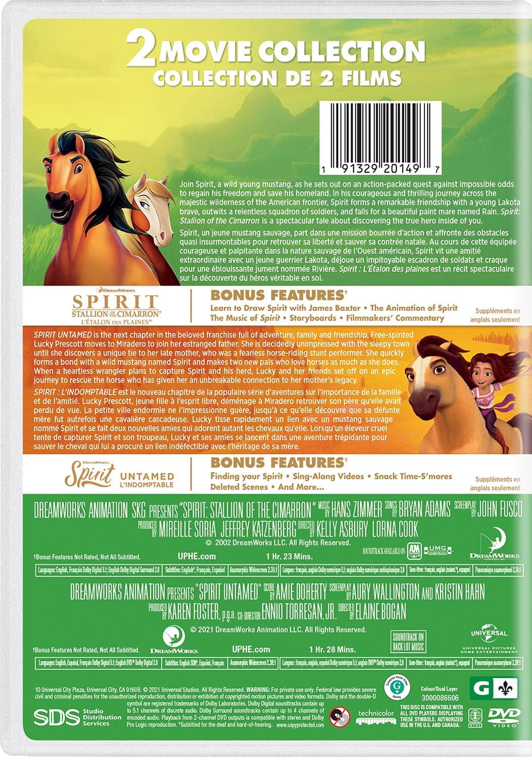 Spirit Untamed 2-Movie Collection - Walmart.com