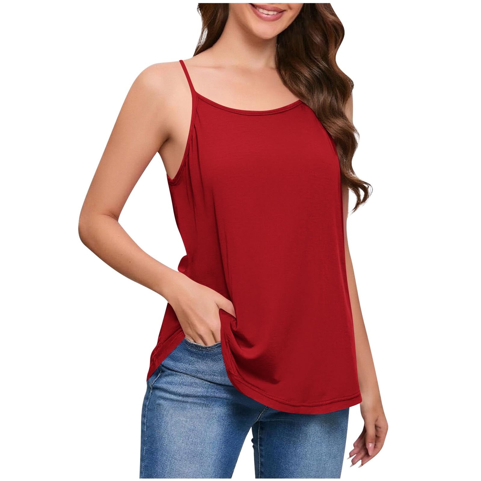 Click here for Ltctricy Womens Plus Size Tank Tops Spaghetti Stra... prices