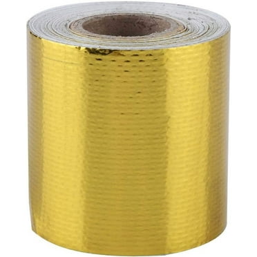 Titanium Exhaust Heat Wrap with Lava Rock Technology - 2" x 100' - Heat ...