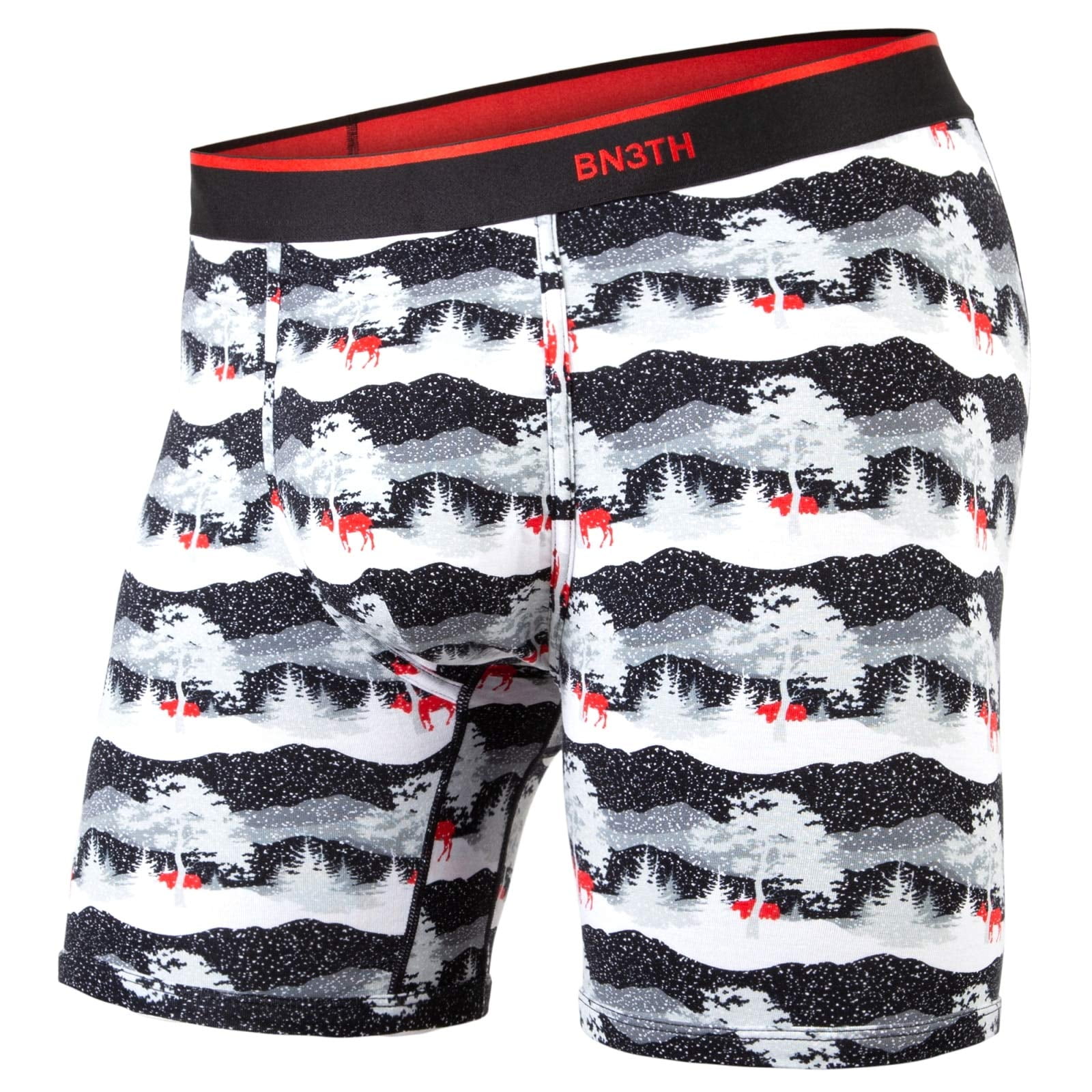 BN3TH Men's Classic Boxer Brief-Prints Collection: Wonderland Black ...