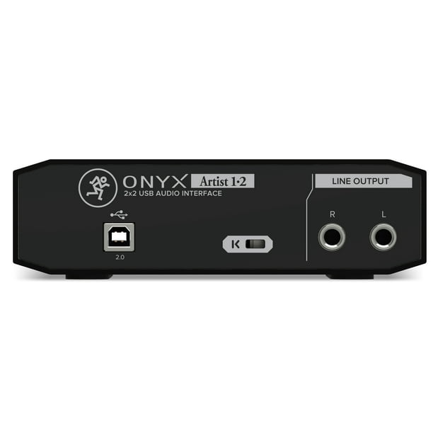 Mackie Onyx Artist 1.2 USB Audio Interface, Black - Walmart.com