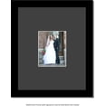 5X5-20X20Bk-W Signature Frame - Photo Frame With White Mat Holds 5X5 ...