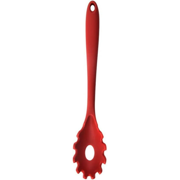 Pack of 2 Silicone Pasta Fork, Kitchen Heat Resistant Noodle Spoon ...