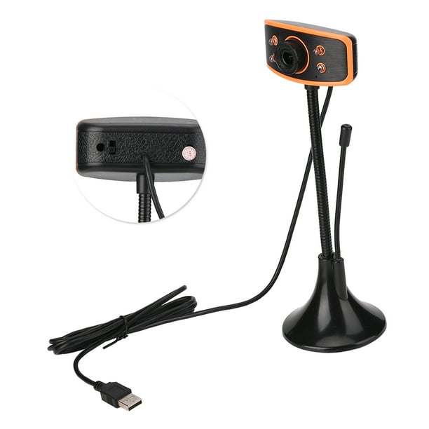 External Camera, Microphone Night Vision USB Plug and Play Computer ...