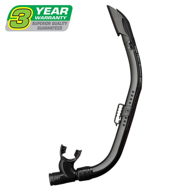 Reef Tourer Semi-Dry Snorkel, Black/Black - Walmart.com