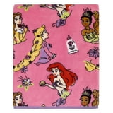 Disney Princess Plush Toddler Throw Blanket, 40"x50", Pink - Walmart.com