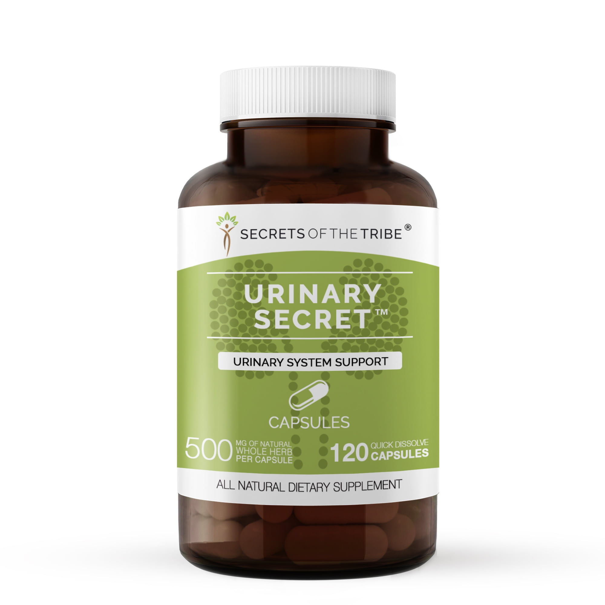 Urinary Secret 120 Capsules, 500 mg, Uva Ursi, Dandelion, Stinging ...