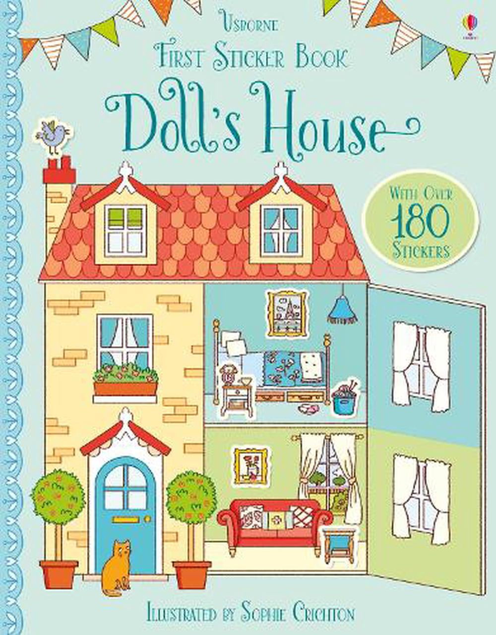 First Sticker Book Doll's House (Paperback) - Walmart.com