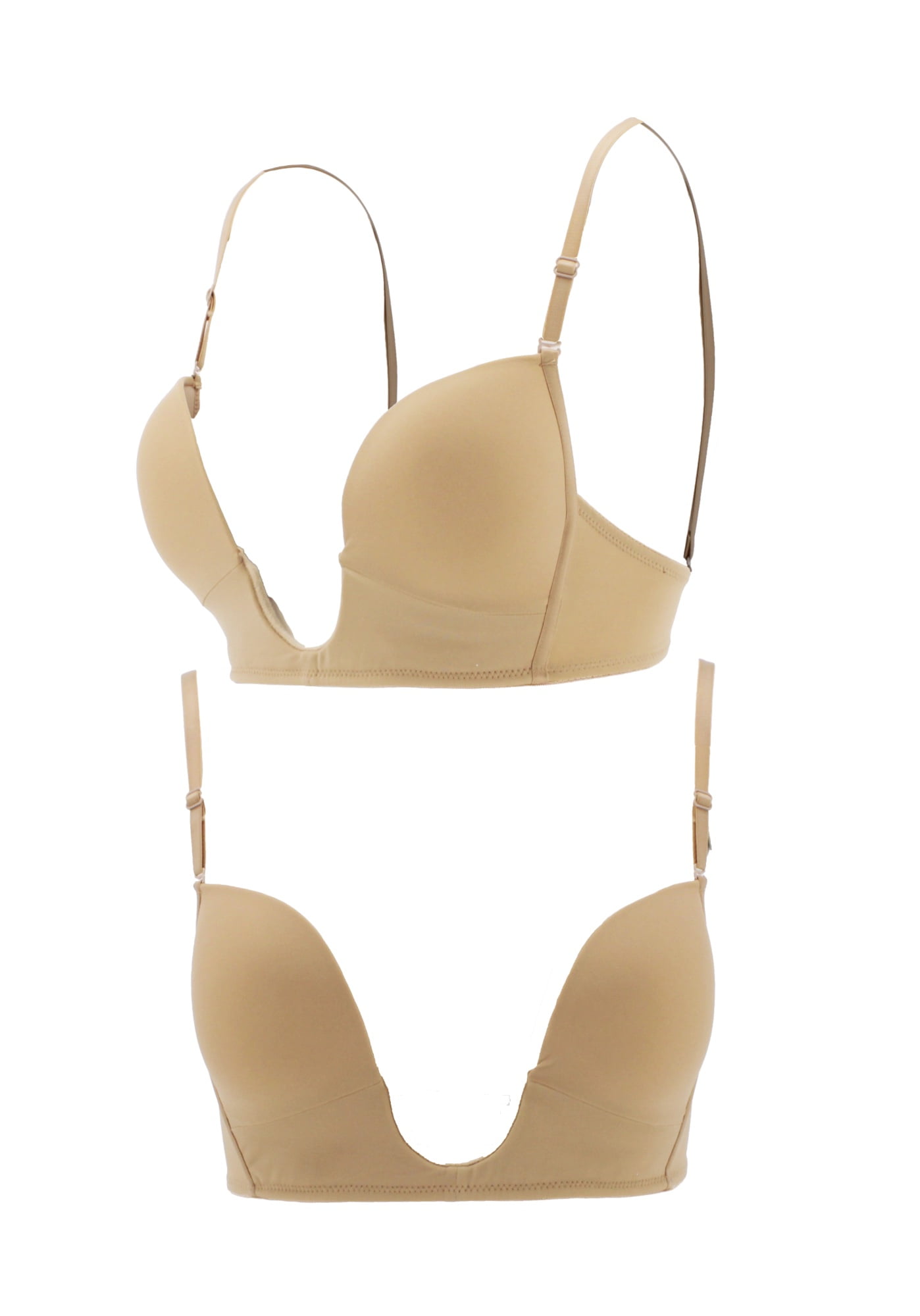 ClothingAve. Women's Sexy V Bra Cleavage Booster/Shaper w/ Detachable ...