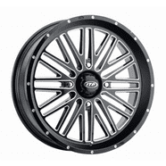MSA M12 Diesel ATV Wheels/Rims Black 14" Honda Foreman Rancher SRA ...