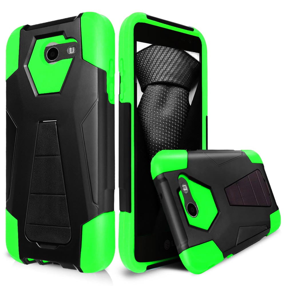 Samsung Galaxy J7 Prime Case, ZV Hybrid Dual Layer Cover - Heavy Duty ...