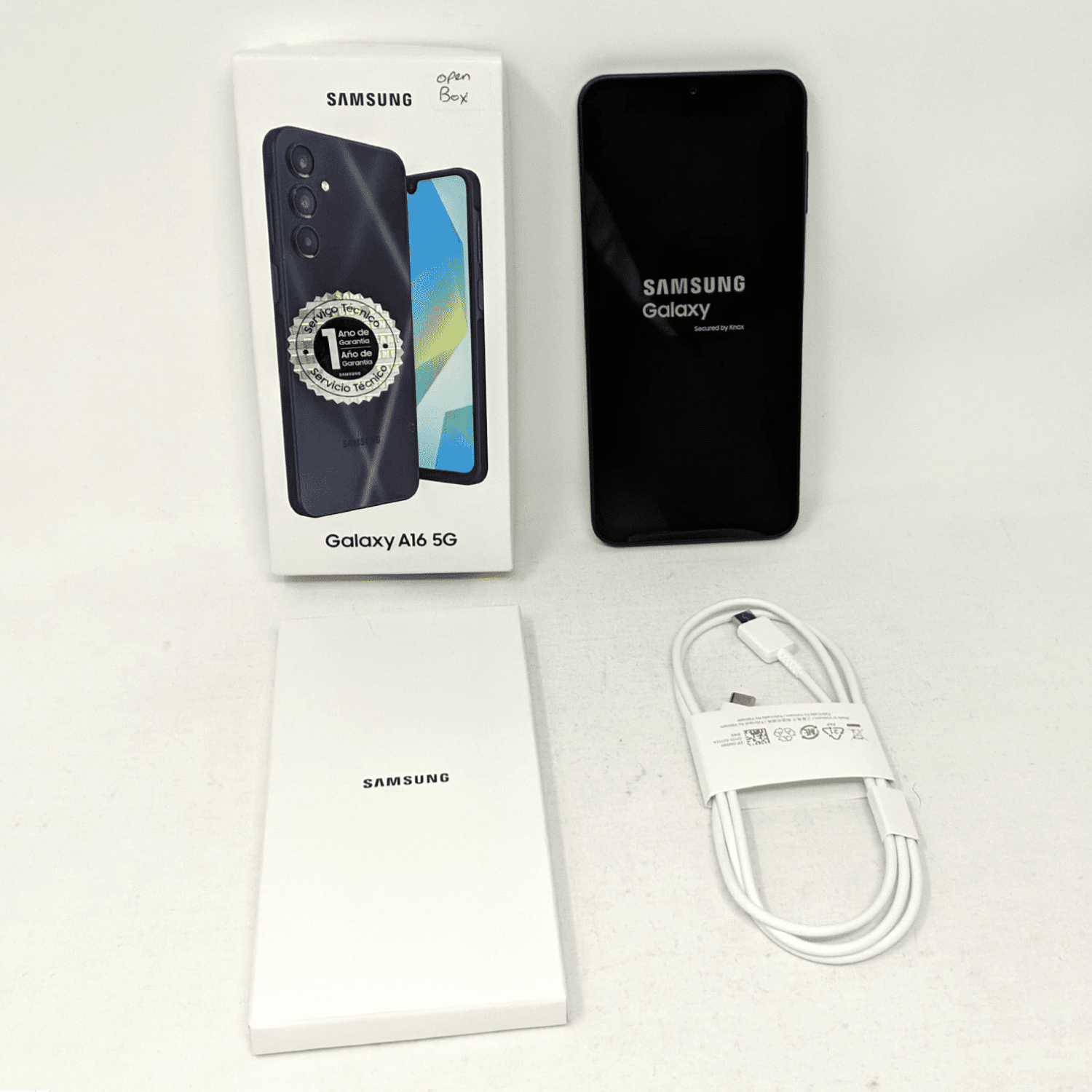 Open Box Samsung Galaxy A16 5G + 4G LTE (128GB + 6GB) Unlocked (For T ...