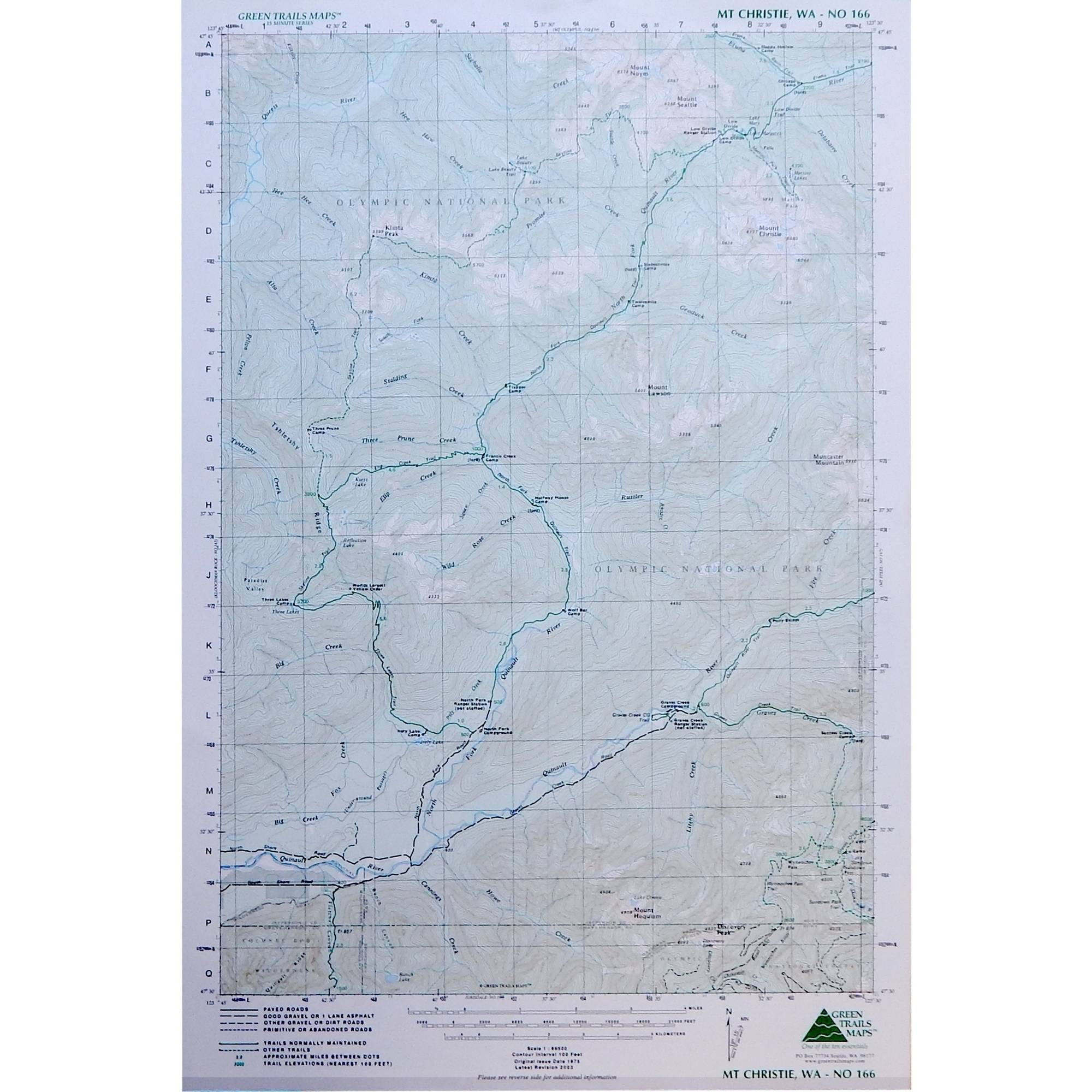 Green Trails Maps - Walmart.com