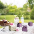 50pcs Purple Butterfly Favor Boxes Girl Baby Shower Butterfly Candy Box ...