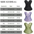 Dorkasm Women Summer Lace Up Corset Bustier Waist Cincher Overbust