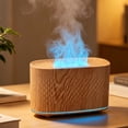 Clearance! Zguuel 7-Color LED Aroma Diffuser with Realistic Flame ...