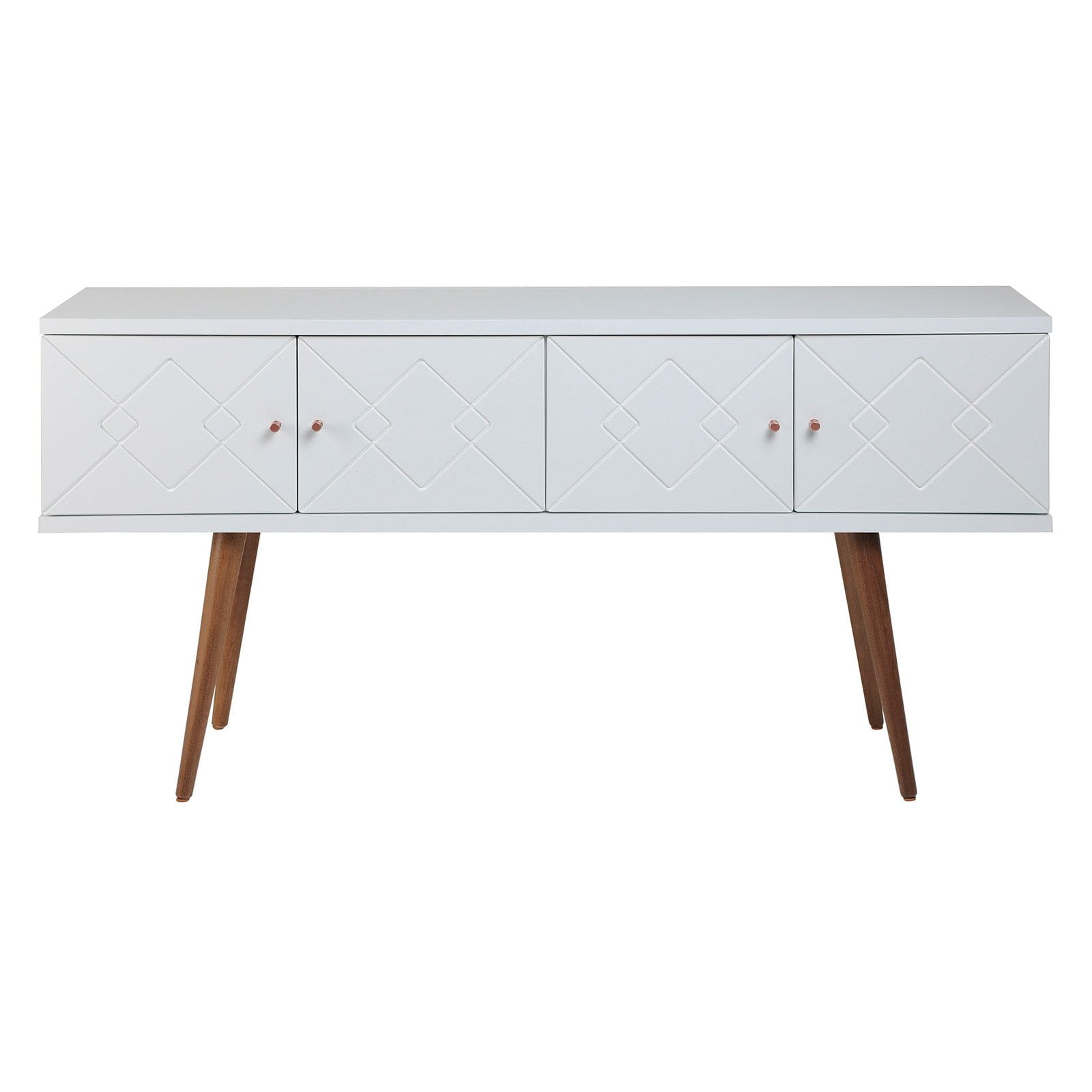 Trinity 59.84" Mid- Century Modern Sideboard with Solid Wood Legs in ...