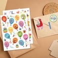 Current Birthday Stickers Value Pack - 8 Sheets, Happy Birthday Party ...