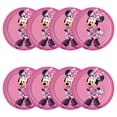Pink Minnie Mouse Paper Dessert Plates, 7in, 8ct - Walmart.com
