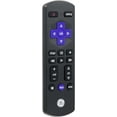 GE Roku TV Direct Replacement TV Remote Control in Black, 66814 ...