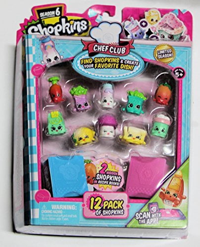 Shopkins Season 6 Chef Club 12 Pack Set 10 - Walmart.com