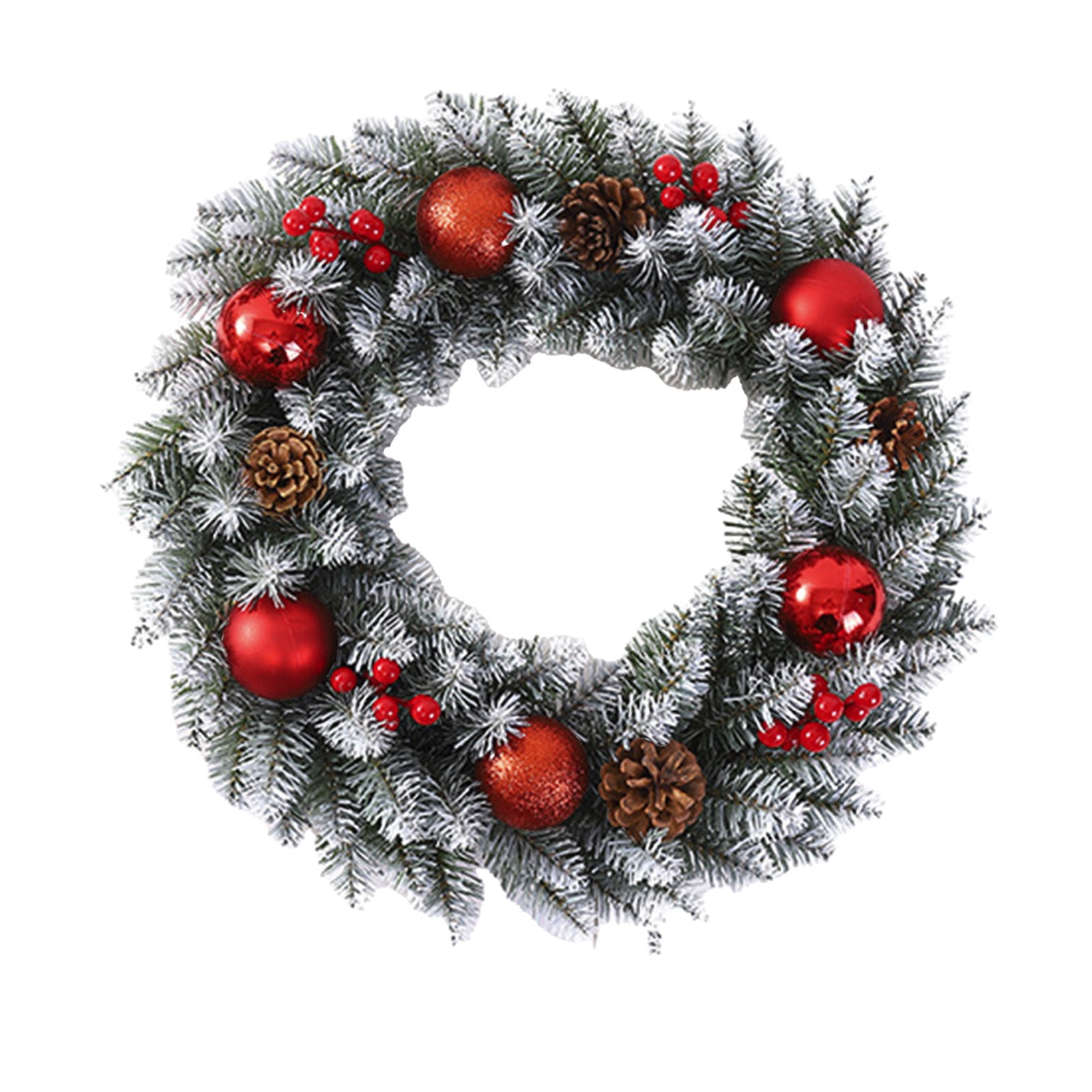 Click here for Rbaofujie Christmas Wreath Artificial Garland Red... prices