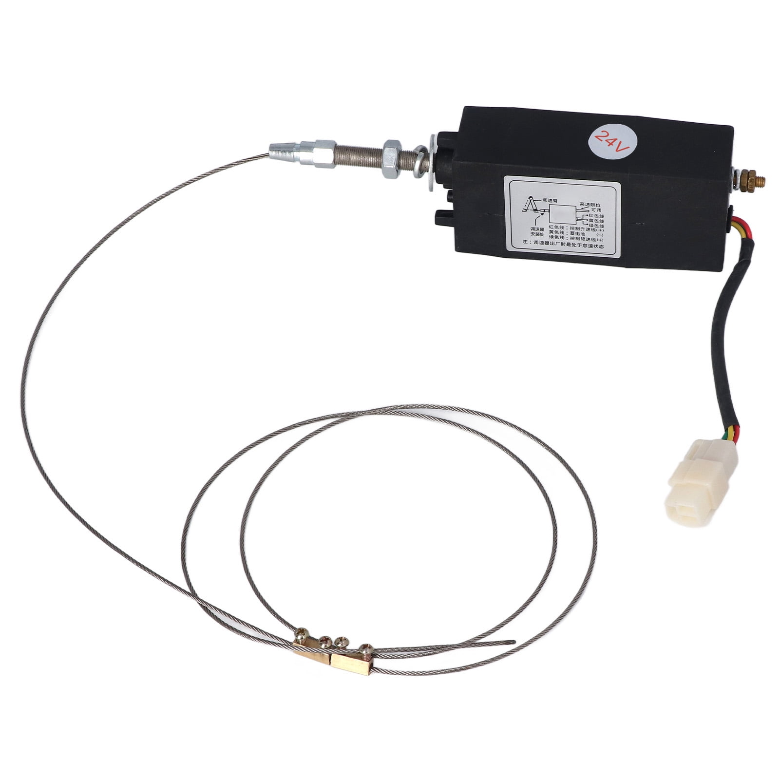 Diesel Engine Shutdown Solenoid Valve Generator Set Electric Throttle ...