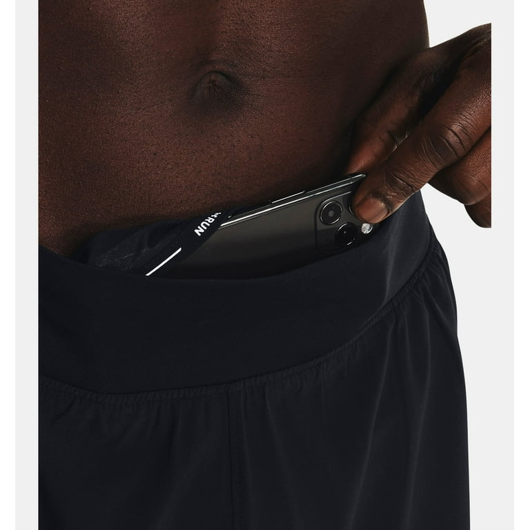 UA Men XL Speedpocket 9 Running Shorts with Water Resistant Waistband Pocket 4 Way Stretch Walmart