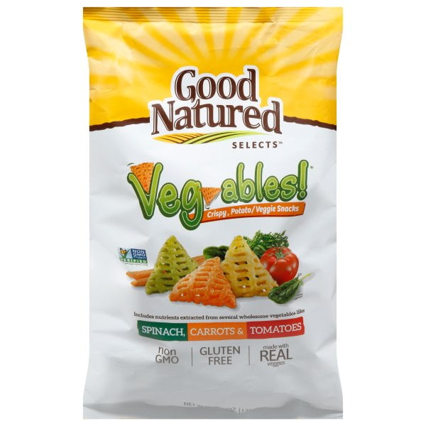 Good Natured Selects Veg-Ables! Gluten-Free Potato/Veggie Snacks, 4.5 ...