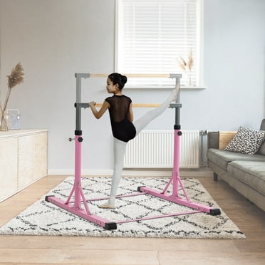 Expandable Kids Gymnastics Horizontal Bar Set - 3 in 1 Kip Training ...