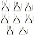 8 Pack Jewelry Pliers Set Jewelry Making Pliers Tools Kit Include ...