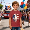 Boys 250 Anniversary USA Shirt Vintage 250 Years America Shirt Short ...