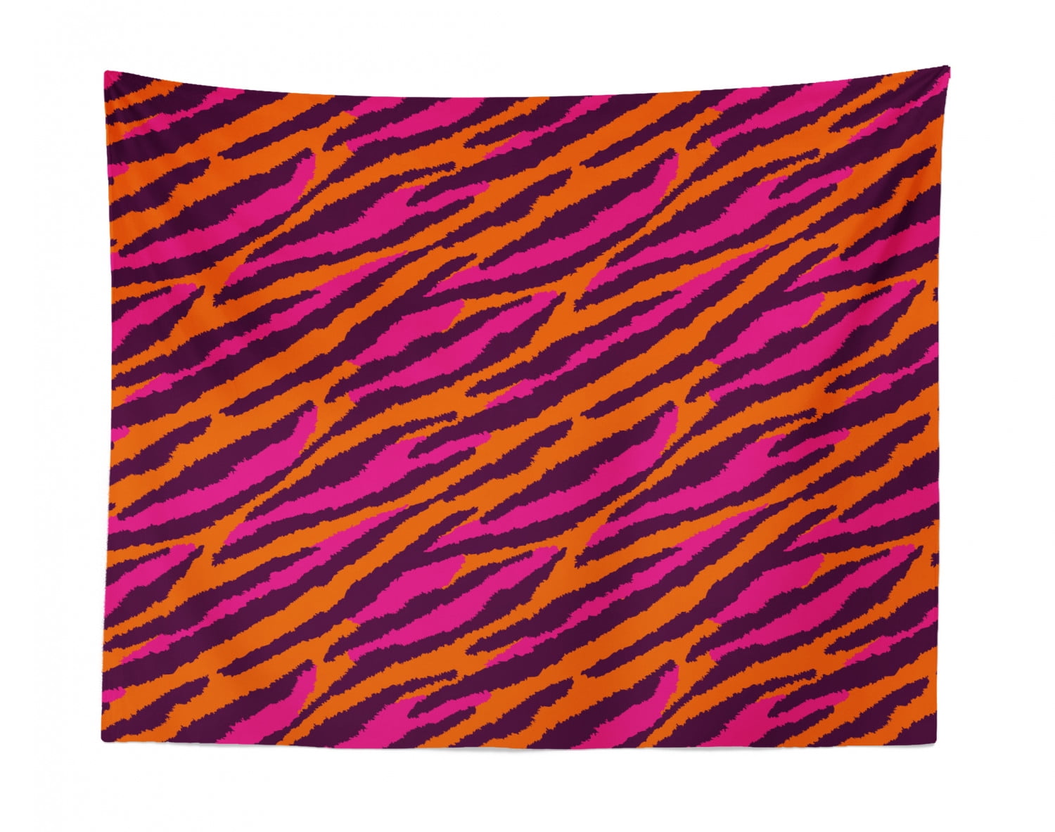 Safari Tapestry, Zebra Design Wild Colors Repetitive Pattern Hand Drawn ...