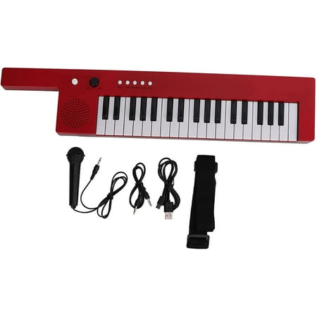 37 Key Keyboard Piano Portable Guitar Electronic Organ Mini Keytar with ...