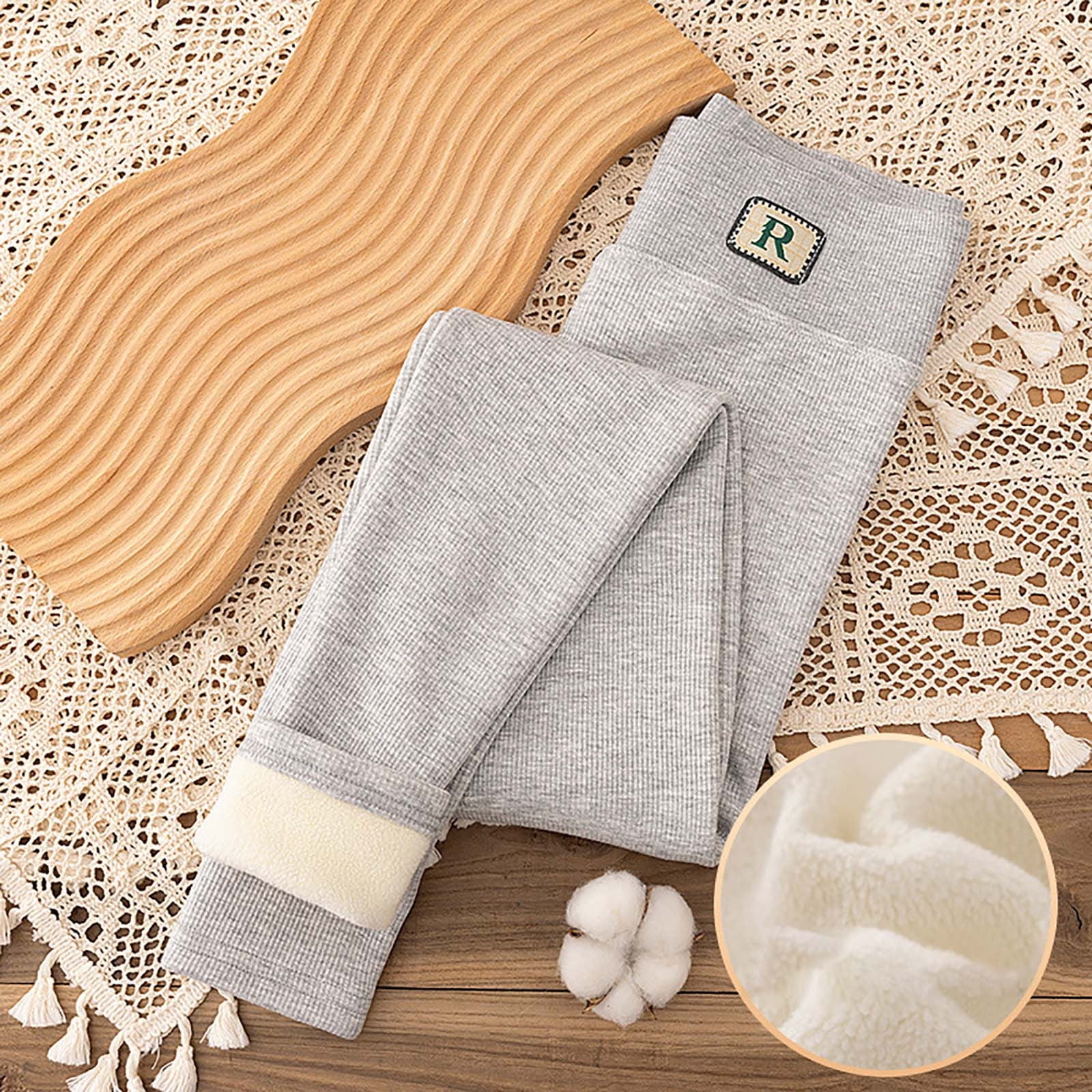 Click here for Mceream Womens Sherpa Fleece Lined Leggings Tummy... prices