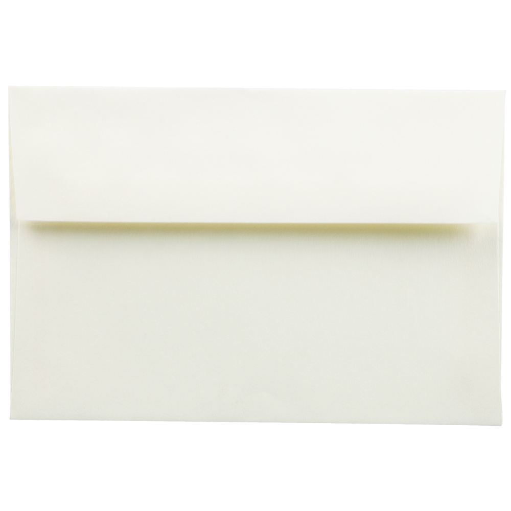 JAM A8 Invitation Envelopes, 5 1/2 x 8 1/8, Natural White, Bulk 250/Box ...