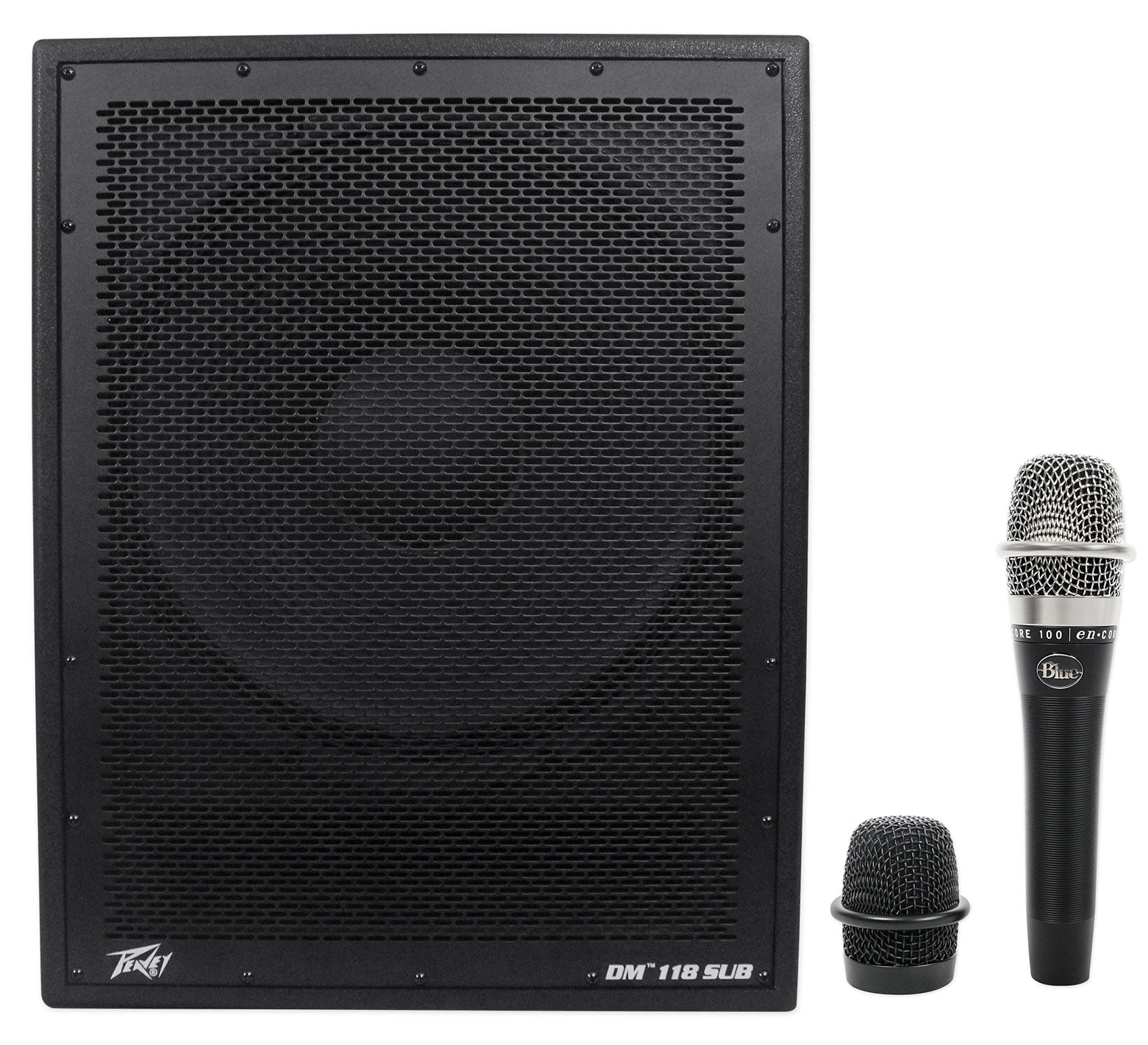 Peavey DM 118 Sub 18" 1000W Powered Subwoofer+Digital DSP DM118 Sub ...