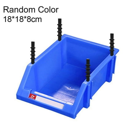 Stackable Plastic Small Parts Container Box Shelf Screw Storage Bin ...
